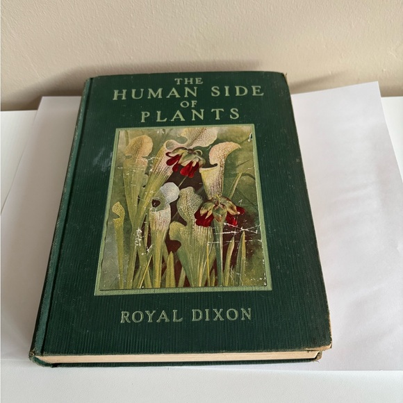 Other | Antique The Human Side Of Plants 1914 Royal Dixon Signed Rare ...
